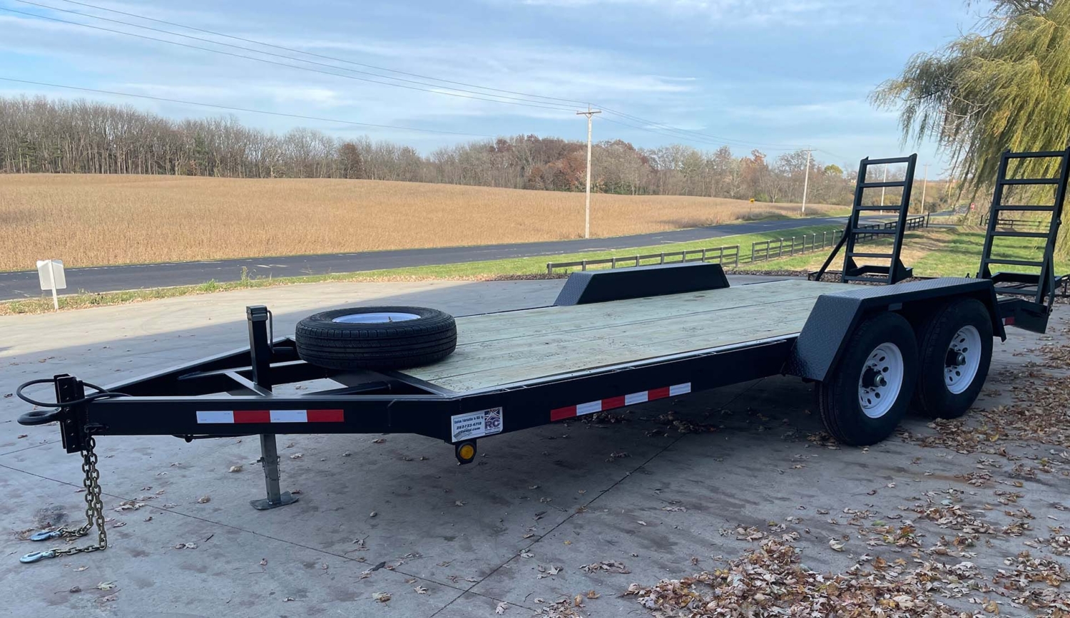 Fabricated Tandem Axle Trailer Project | R.C. Portable Welding
