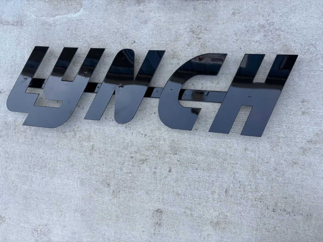 CNC Cut Sign Welding Project in Mukwonago | View Our Work